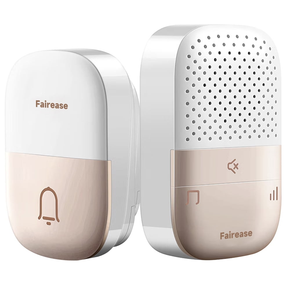 Fairease Electric door bells, Battery Operated Door Chimes, Long Range ...