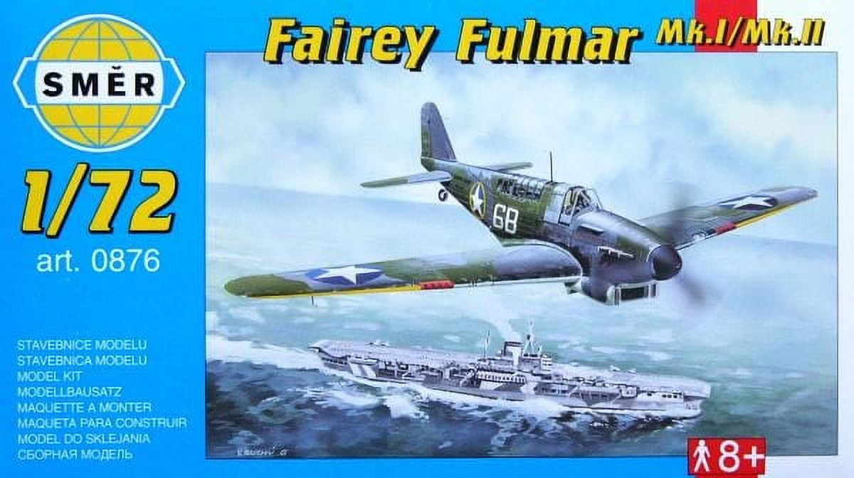 Fairey Fulmar Mk I / II, British Navy Fighter (1/72 model kit ...