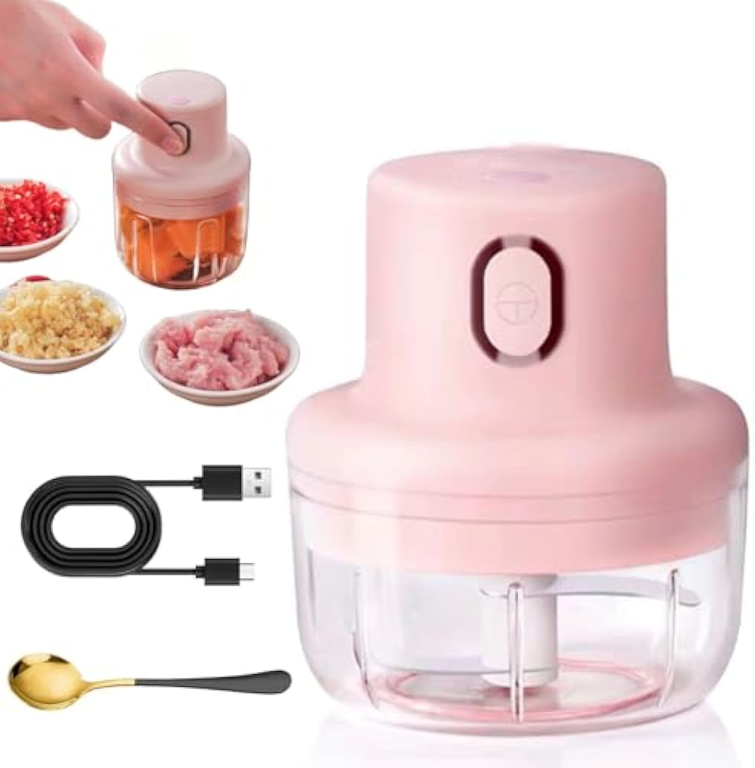 Fairfaction Wireless Food Chopper, Fairfaction Food Chopper, Portable ...