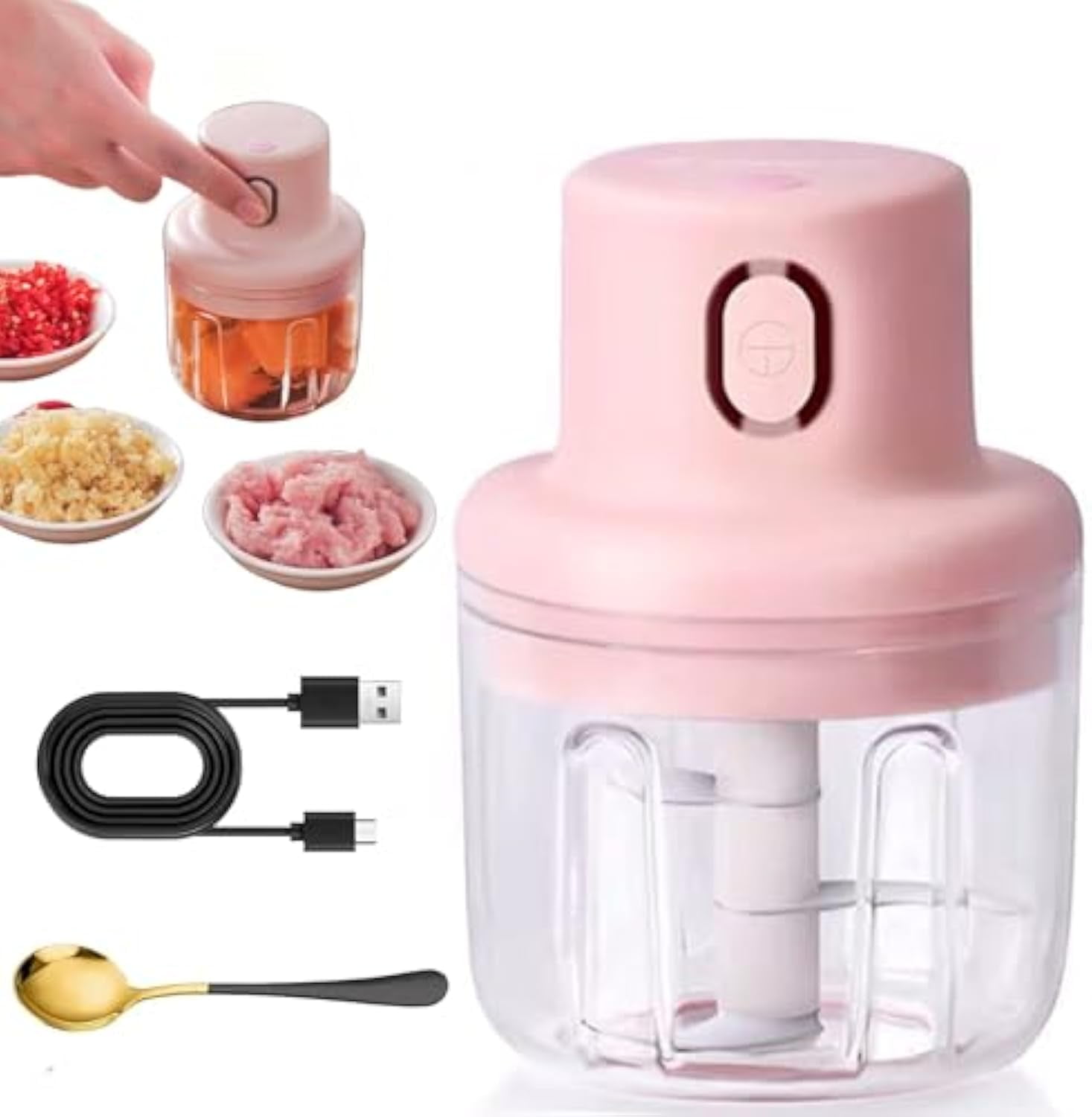 Fairfaction Wireless Food Chopper, Fairfaction Food Chopper, Portable ...