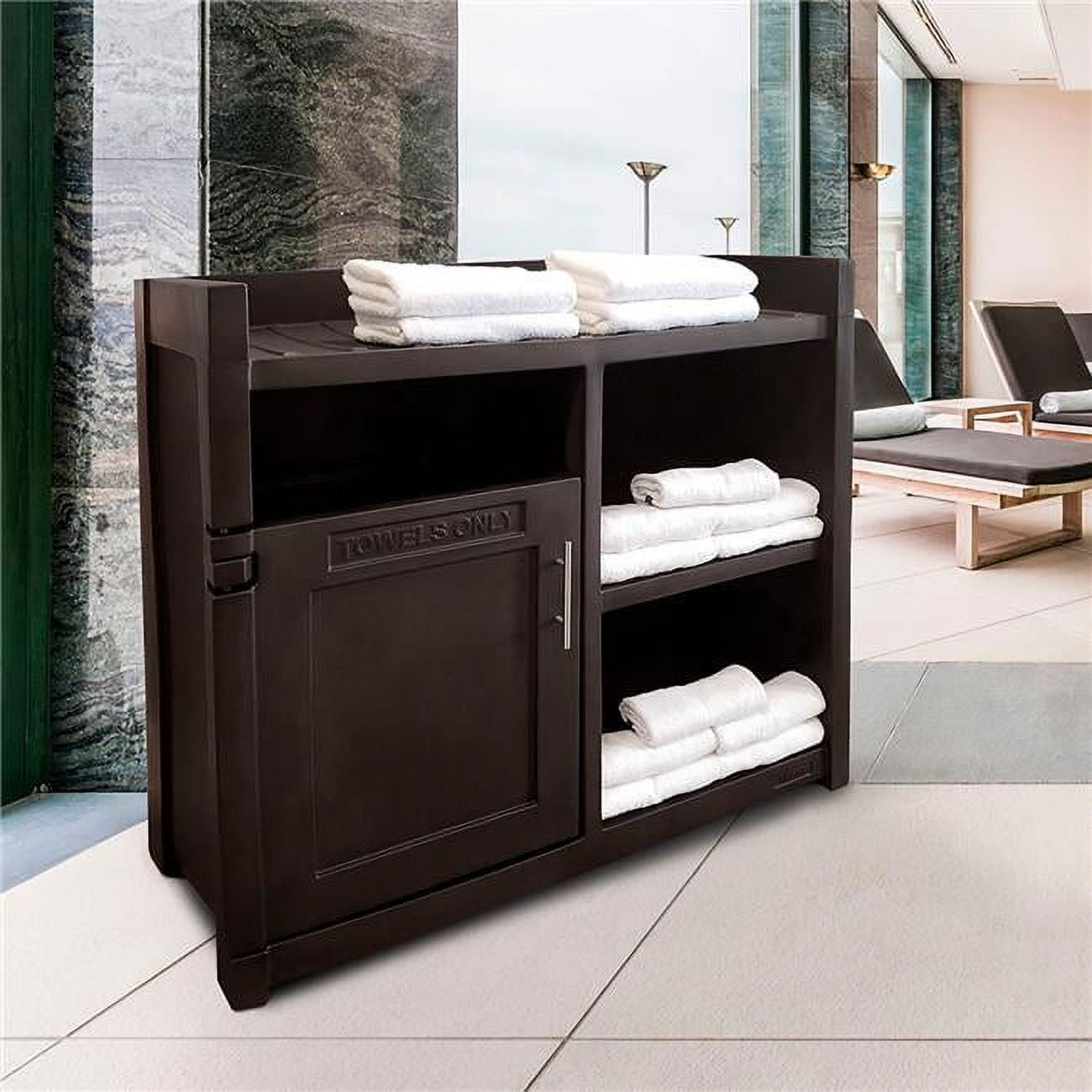 Fairfield Horizontal Towel Valet, Espresso - Walmart.com