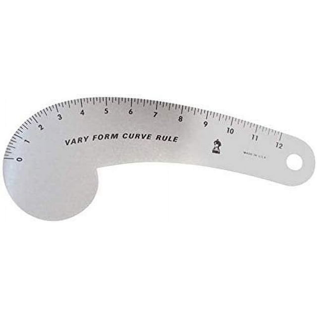 Fairgate 12" Vary Form Curve Ruler #12-112 Fashion Designer's Ruler ...