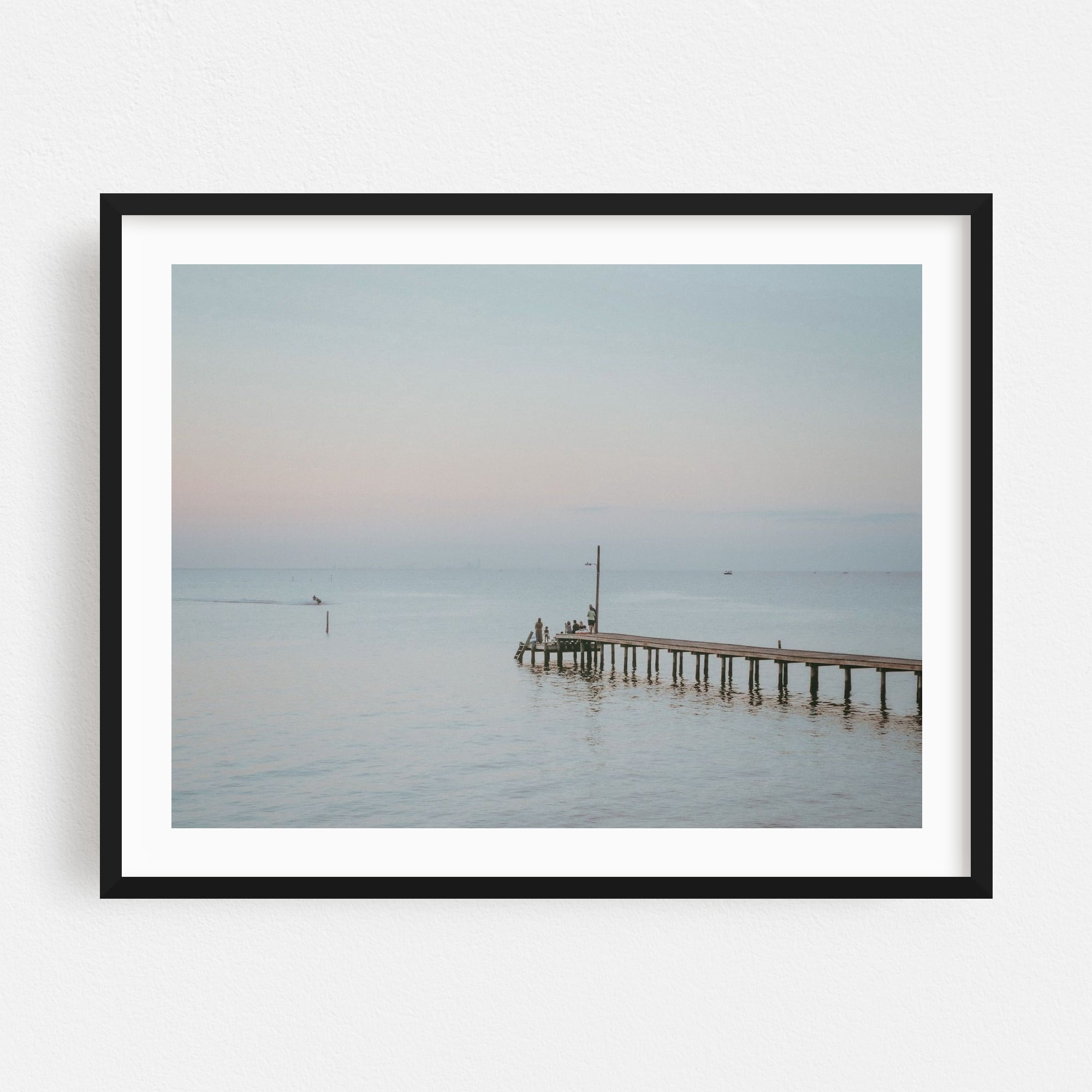 Fairhope Beach at Sunset - Fairhope Alabama Photography Ocean ...