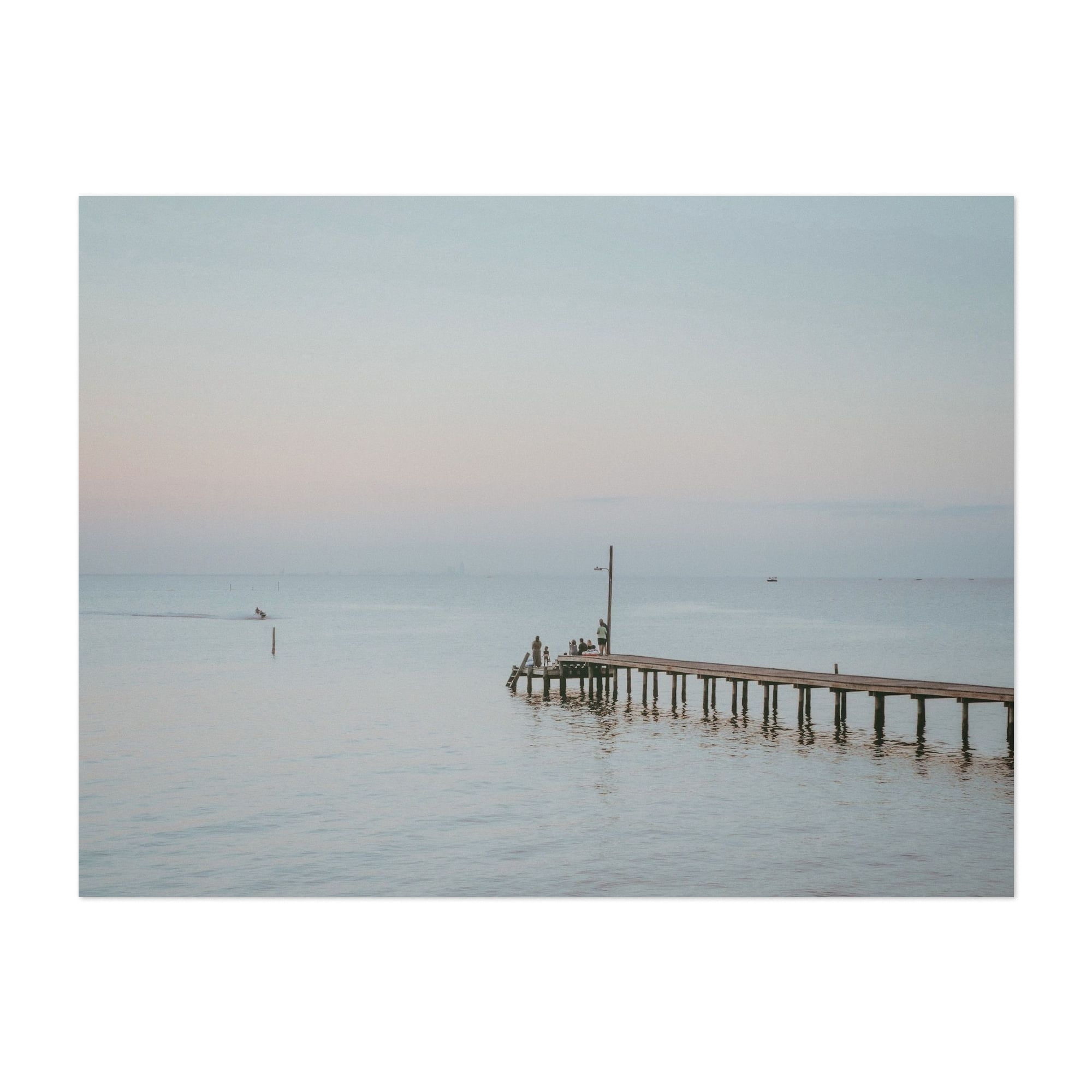 Fairhope Beach at Sunset - Fairhope Alabama Photography Ocean ...