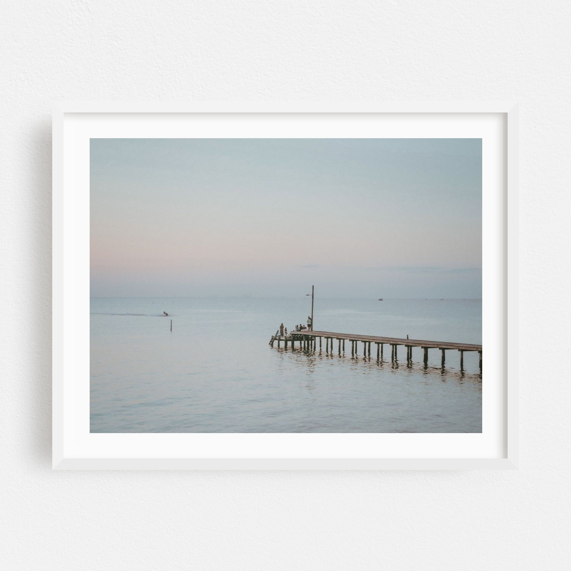 Fairhope Beach at Sunset - Fairhope Alabama Photography Ocean ...