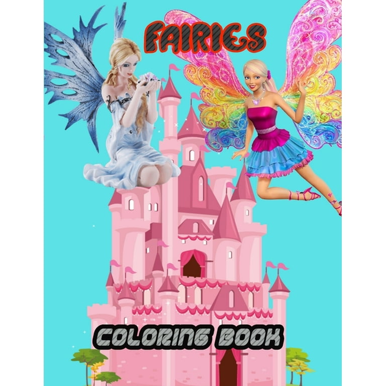 magical fairy coloring book