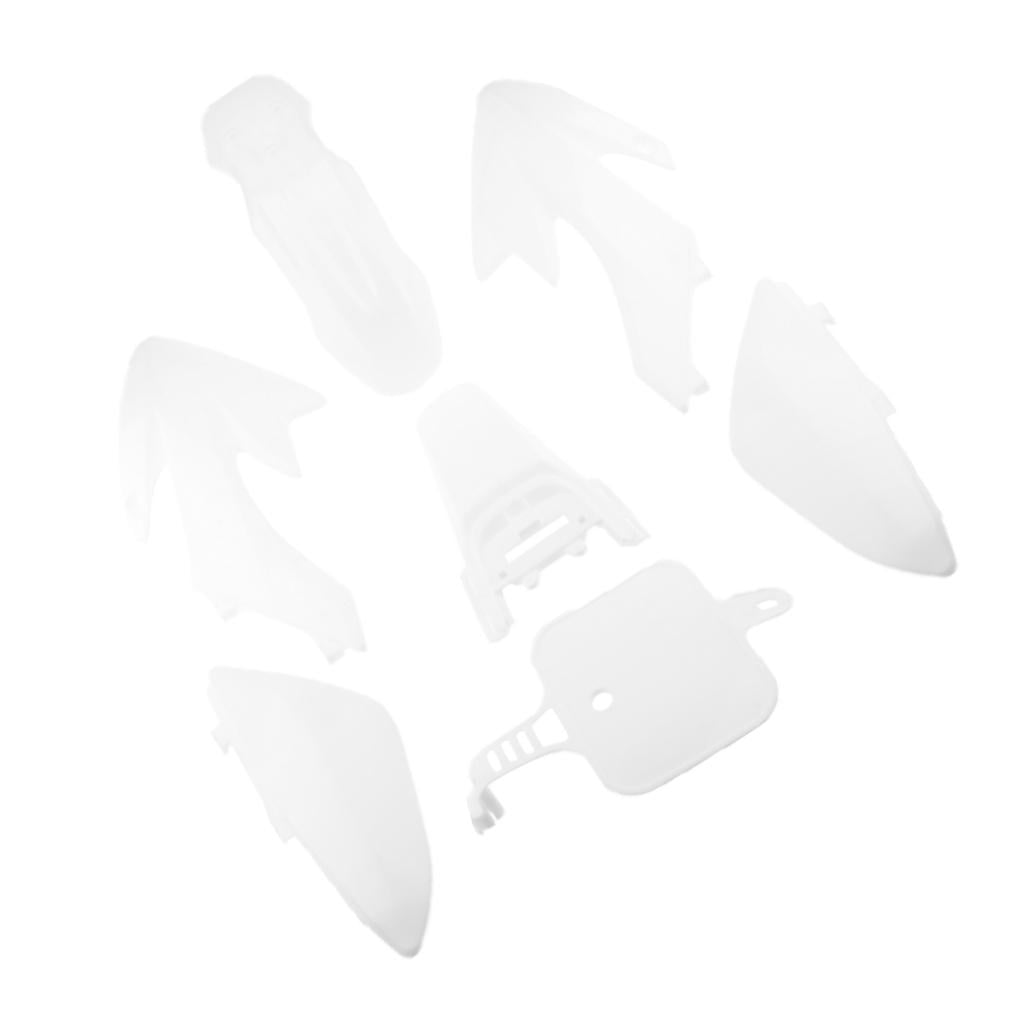 Fairing Body Fenders for CRF50 50CC 120CC 125CC White - Walmart.com
