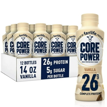 fairlife Core Power Lactose Free Vanilla Protein Shake, 26g Protein, 14 ...