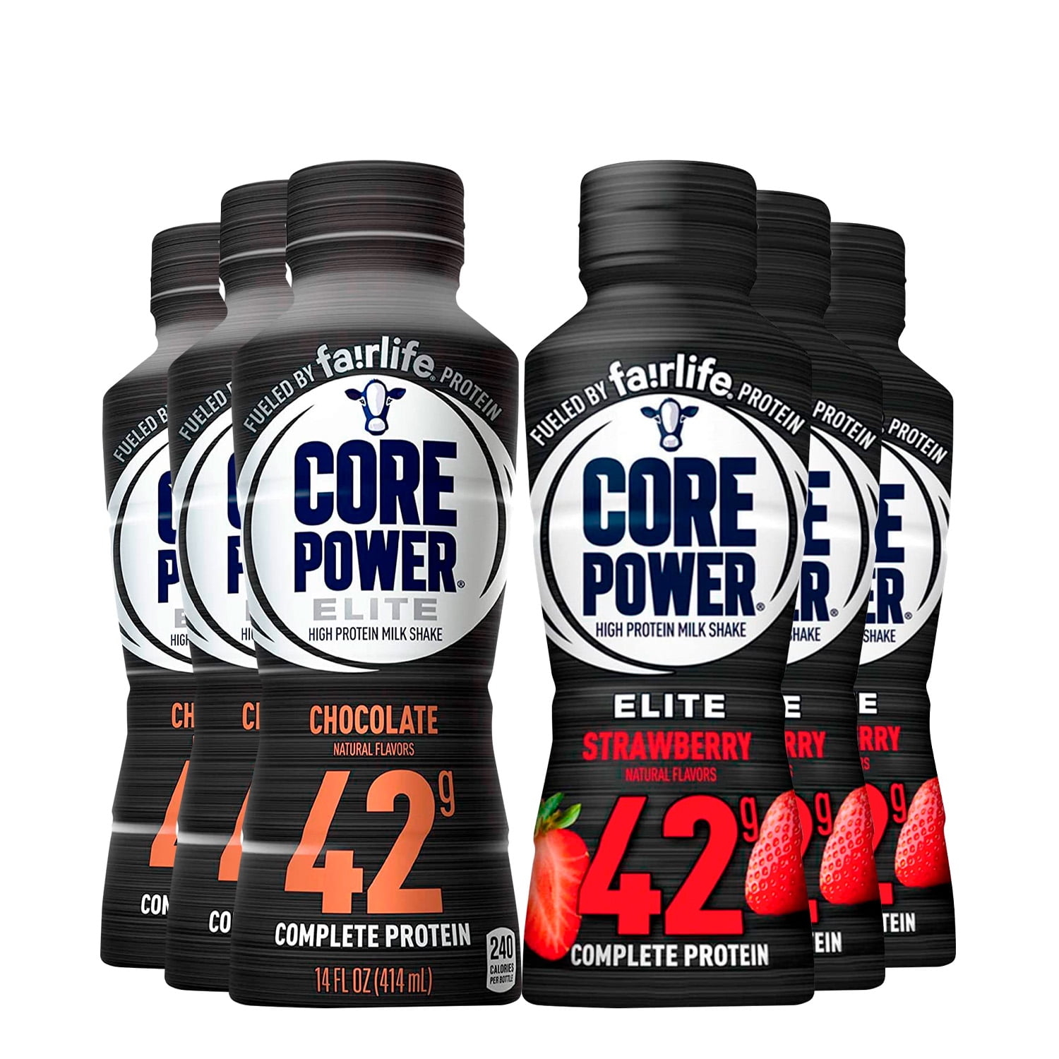 Fairlife Core Power Elite 42g High Protein Milk Shakes Variety 6 Pack ...