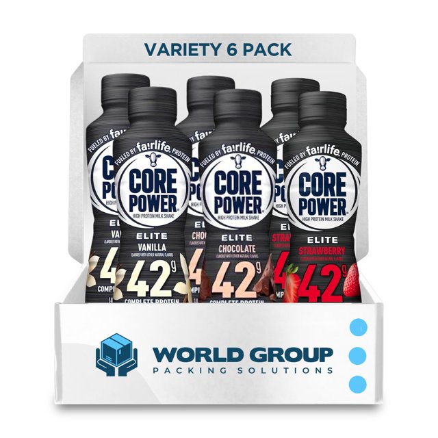Fairlife Core Power Elite 42g High Protein Milk Shakes Variety 6 Pack ...
