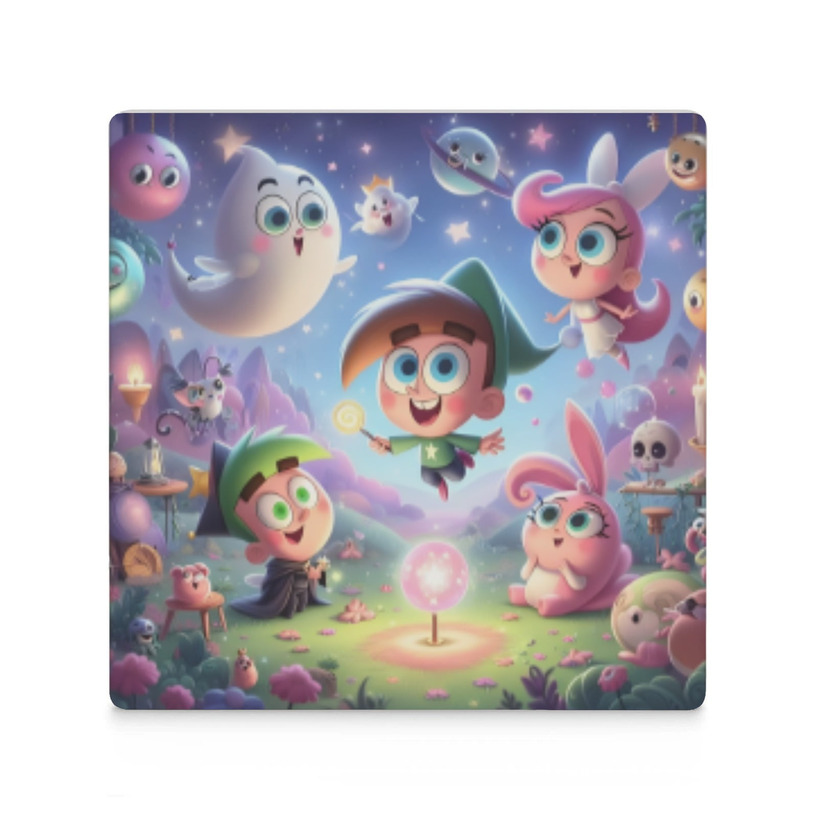 The Fairly OddParents Ceramic Coasters 4 Pcs,These coasters are perfect ...