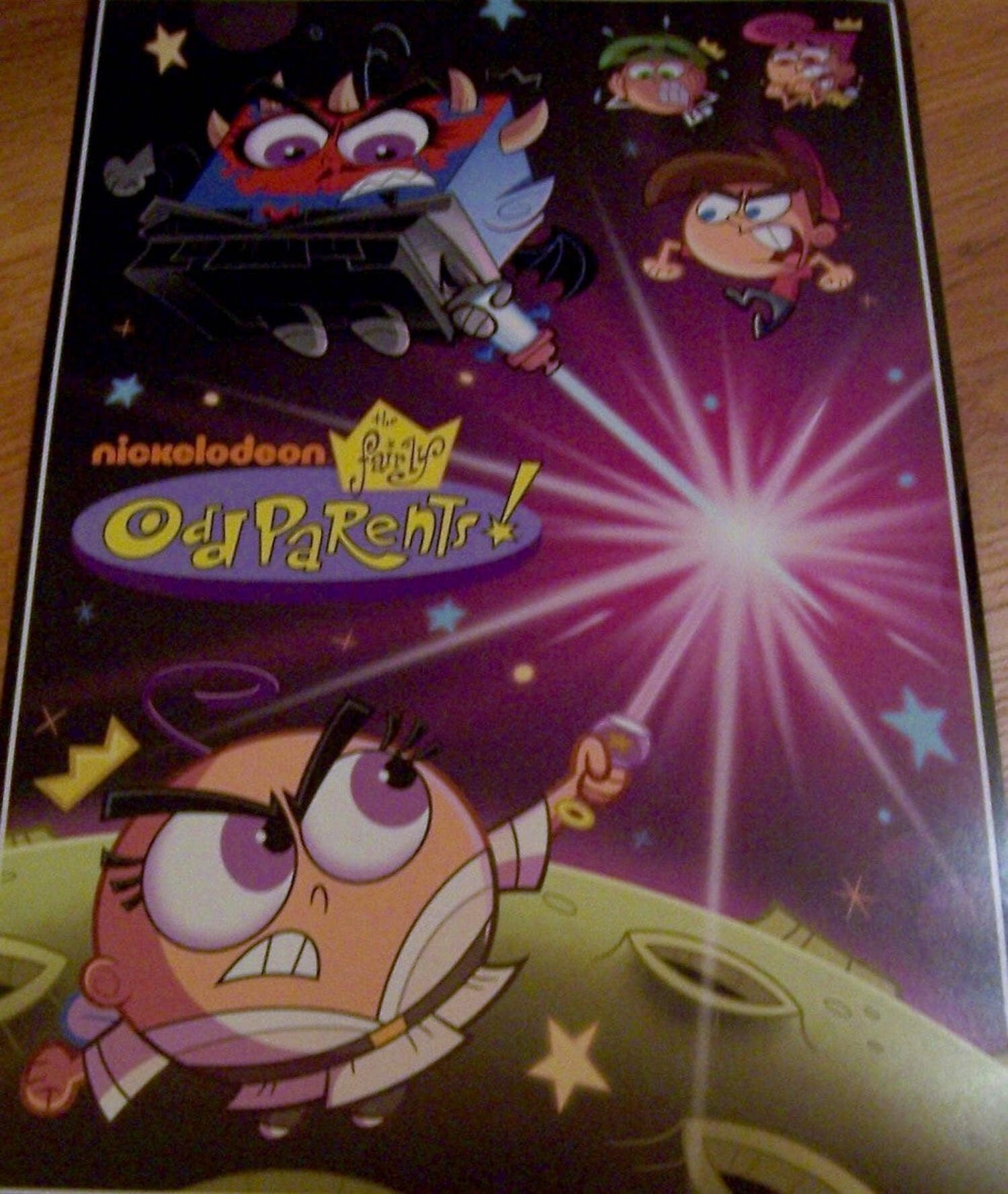 Fairly OddParents Nickelodeon 2010 Comic-Con promo poster - Walmart.com