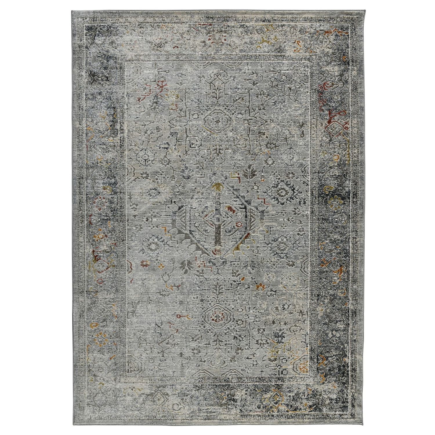 Fairmont FAI-3 Silver Transitional Rug 7' 10" X 10 ' 10" - Walmart.com