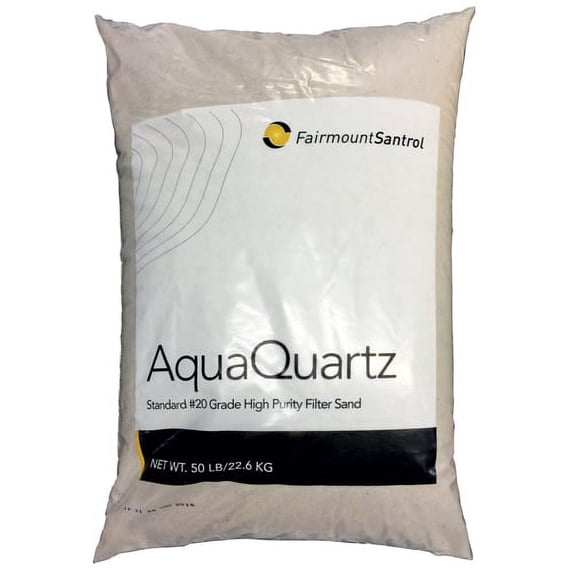 Fairmount Minerals Pool Filter Sand Grade Silica Sand 50 Pounds ...
