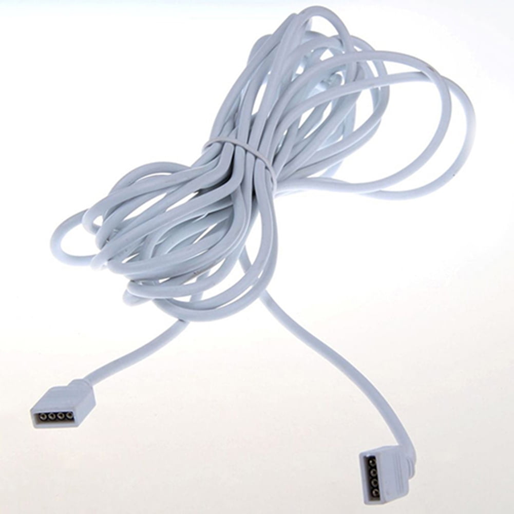 Fairnull 0.5/1/2/5M 4 Pin Extension Connector Cable Wire for SMD 5050 ...