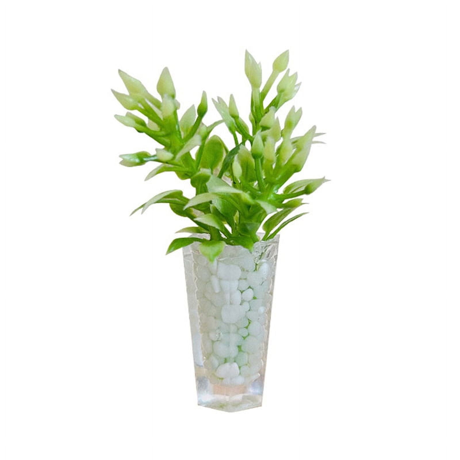 Fairnull 1/12 Scale Dollhouse Potted Plant Realistic with Exquisite ...