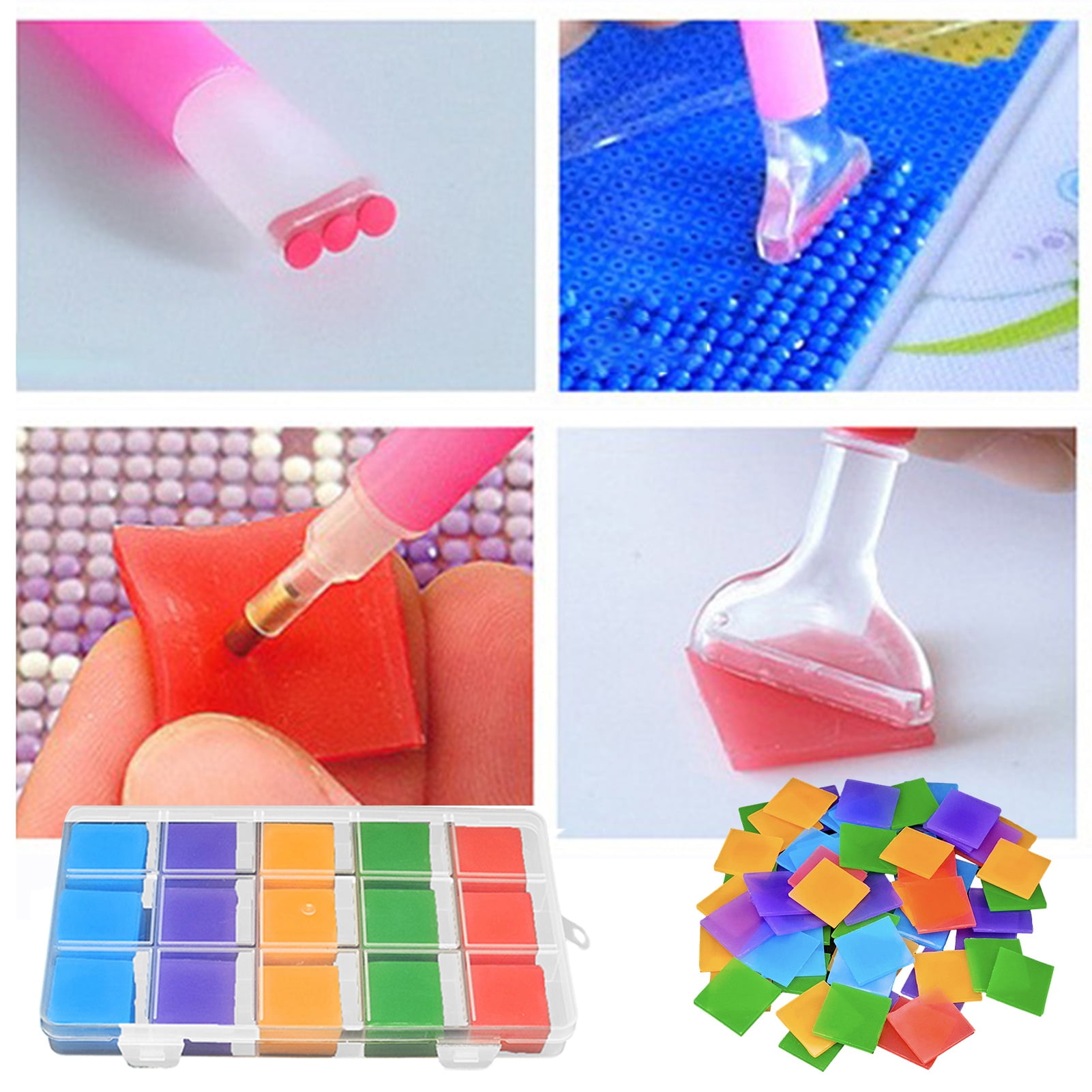 Fairnull 1 Box Diamond Painting Wax Strong Adsorption Paste Firmly ...