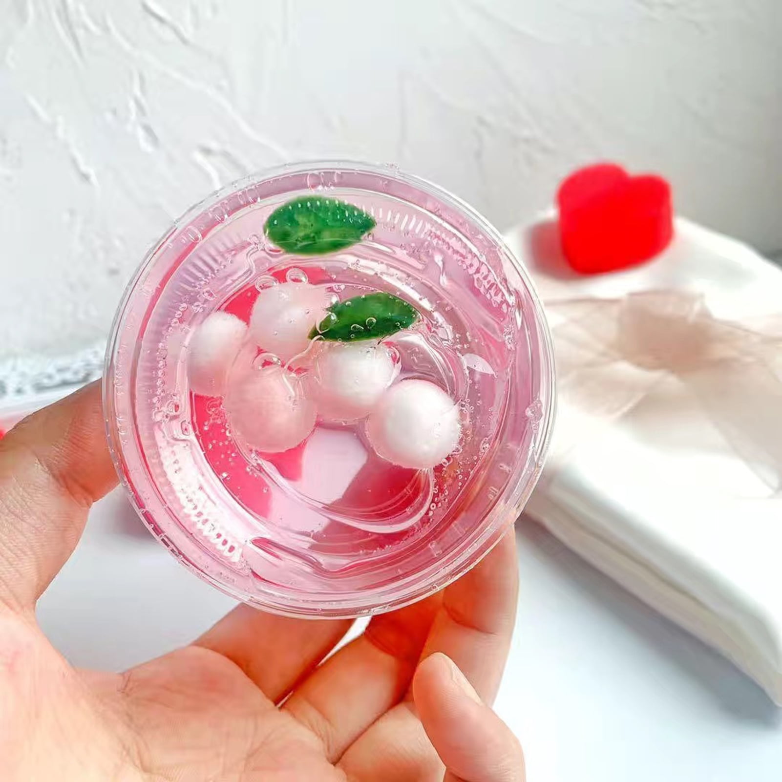 Fairnull 100g Putty Toy Wide Application Attractive Faux Crystal Soil ...