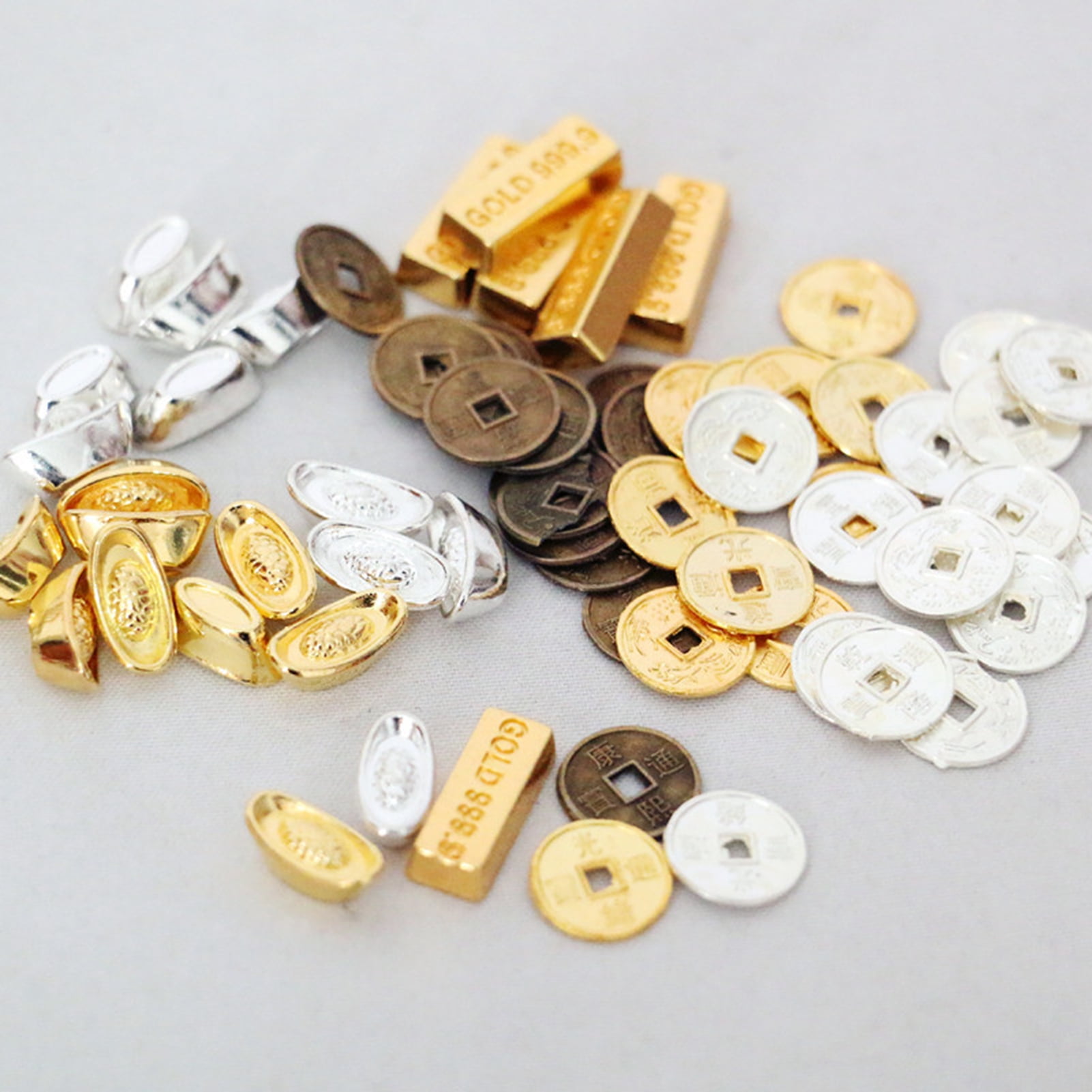 Fairnull 10Pcs Copper Coin Models Fine Workmanship High Reduction ...