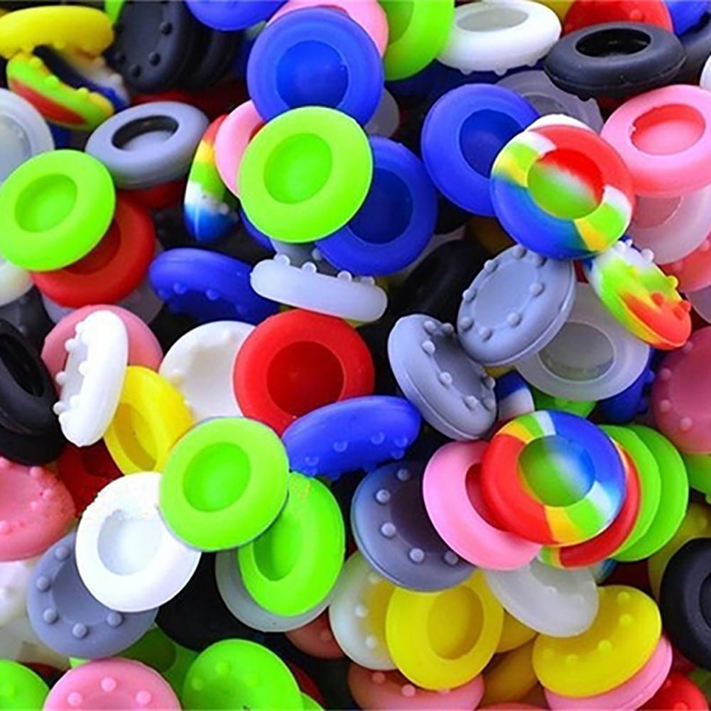 Fairnull 10Pcs Silicone Thumbstick Cap Covers for Xbox One 360 Analog ...