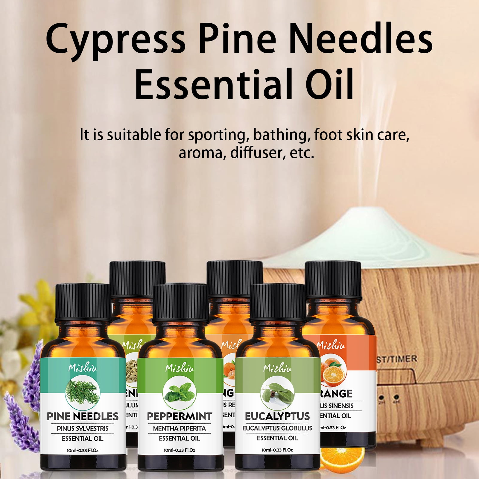 Fairnull 10ml Essential Oil Plants Extract Natural Ingredients ...