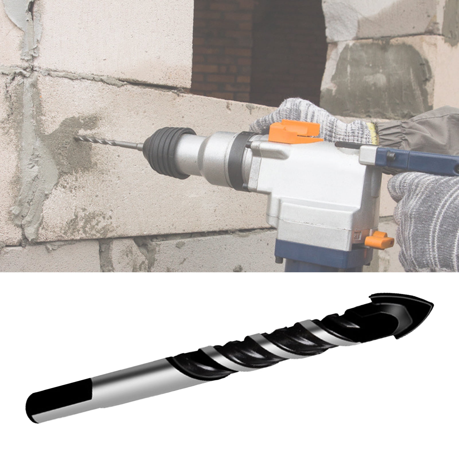 Fairnull 3-12mm Drill Bit Harder High-strength Large Bite Area Sturdy ...