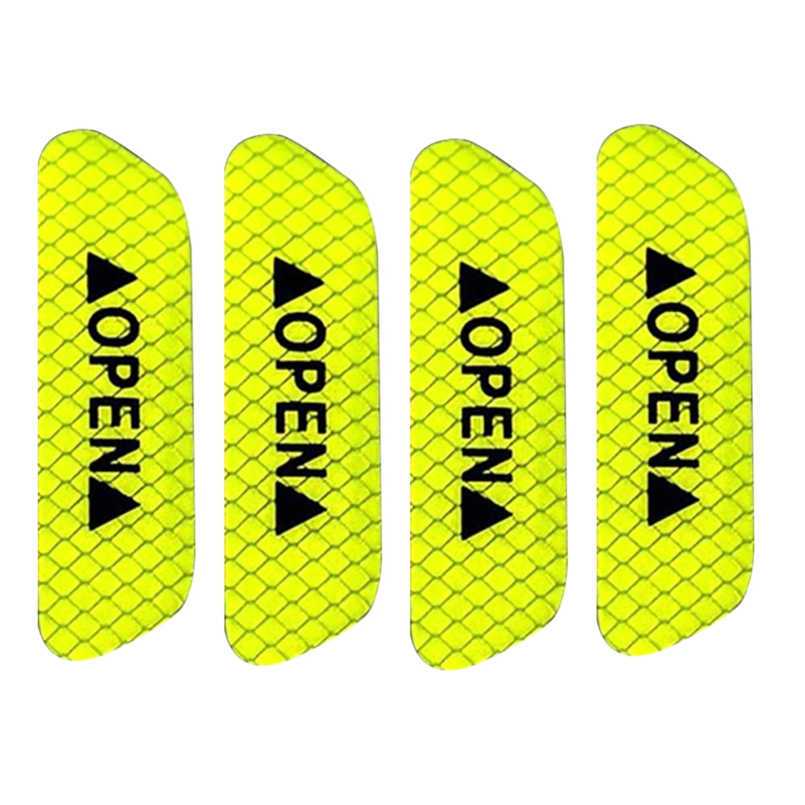 Fairnull 4Pcs OPEN Car Vehicle Door Reflective Safety Mark Warning ...