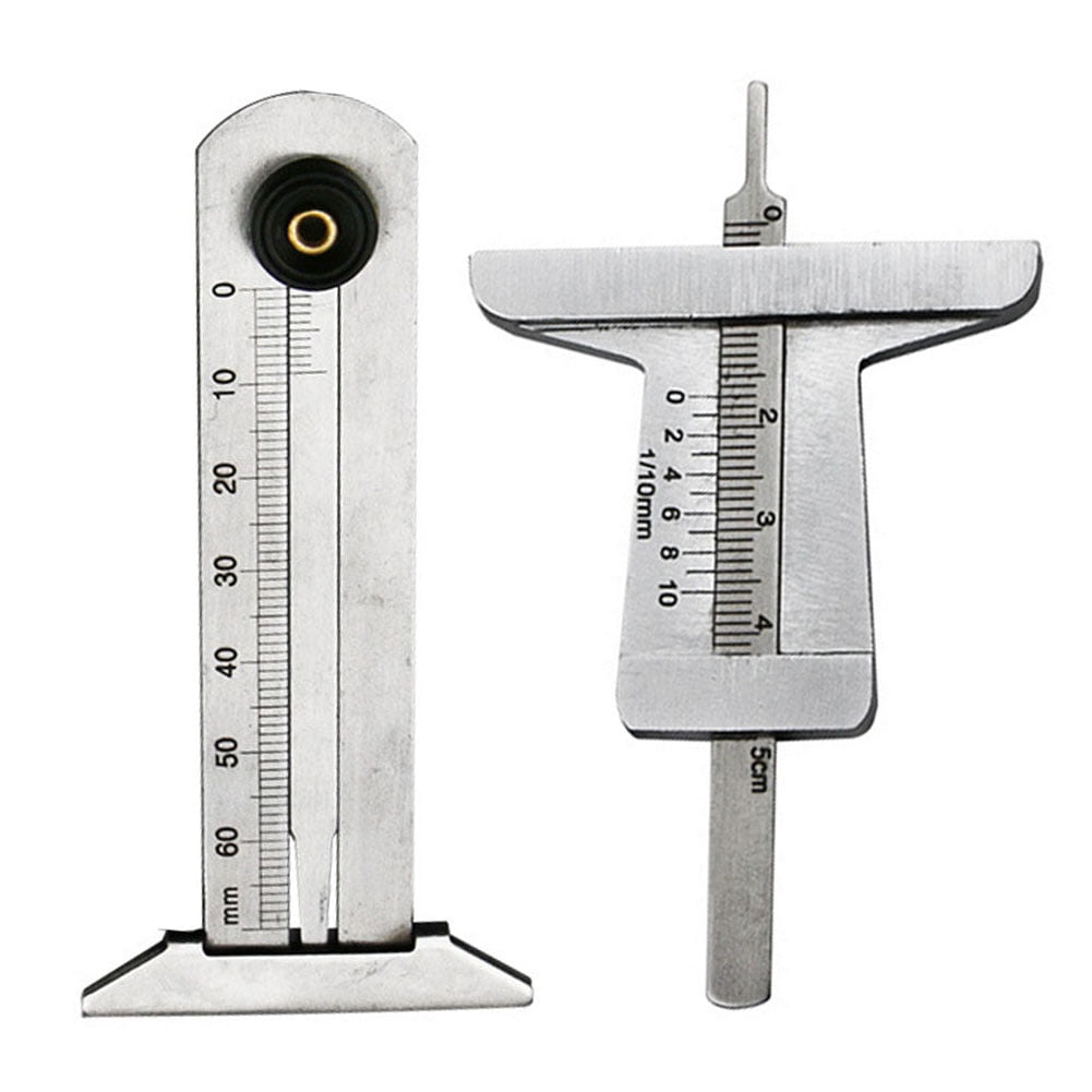 Fairnull 50/60mm Stainless Steel Tire Depth Groove Vernier Caliper ...