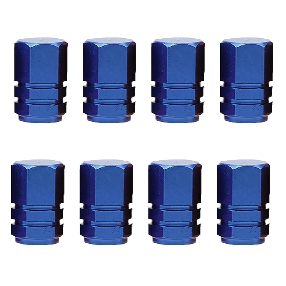 Fairnull 8Pcs Aluminum Alloy Universal Car Wheel Tire Tyre Air Valve ...
