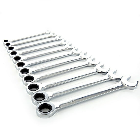 Fairnull 8mm-19mm Reversible Ratchet Wrench Durable Ratcheting Spanner ...