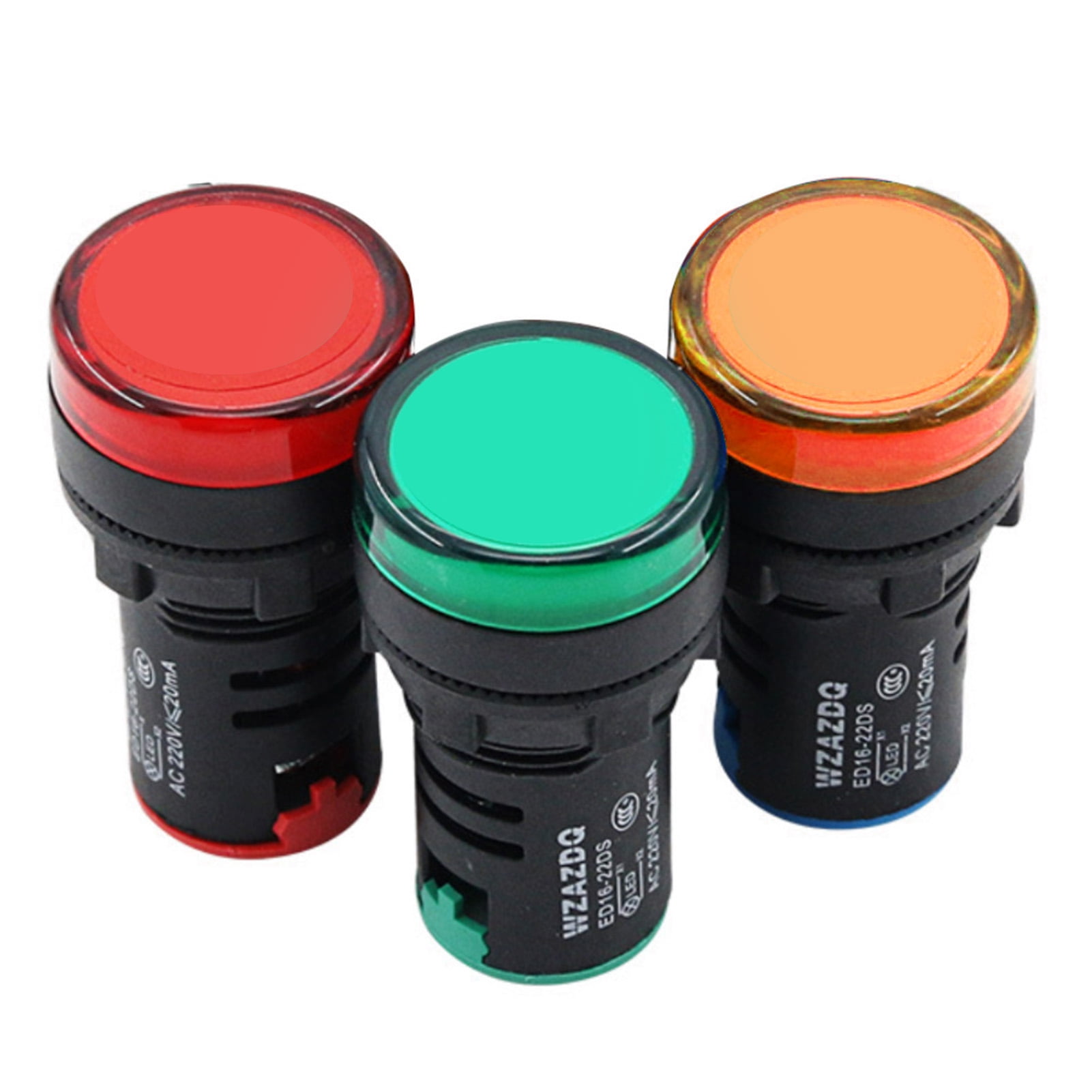 Fairnull AD16 22DS AC 220V 20mA LED Panel Indicator Signal Warning ...