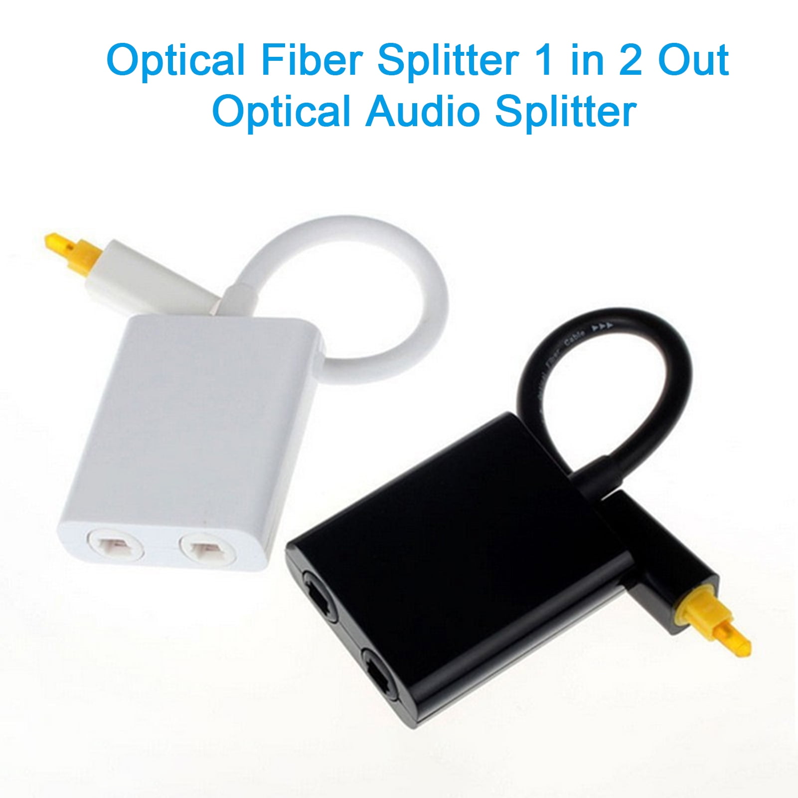 Fairnull Audio Splitter 1 in 2 Optical Audio Cable Computer Audio Cable ...