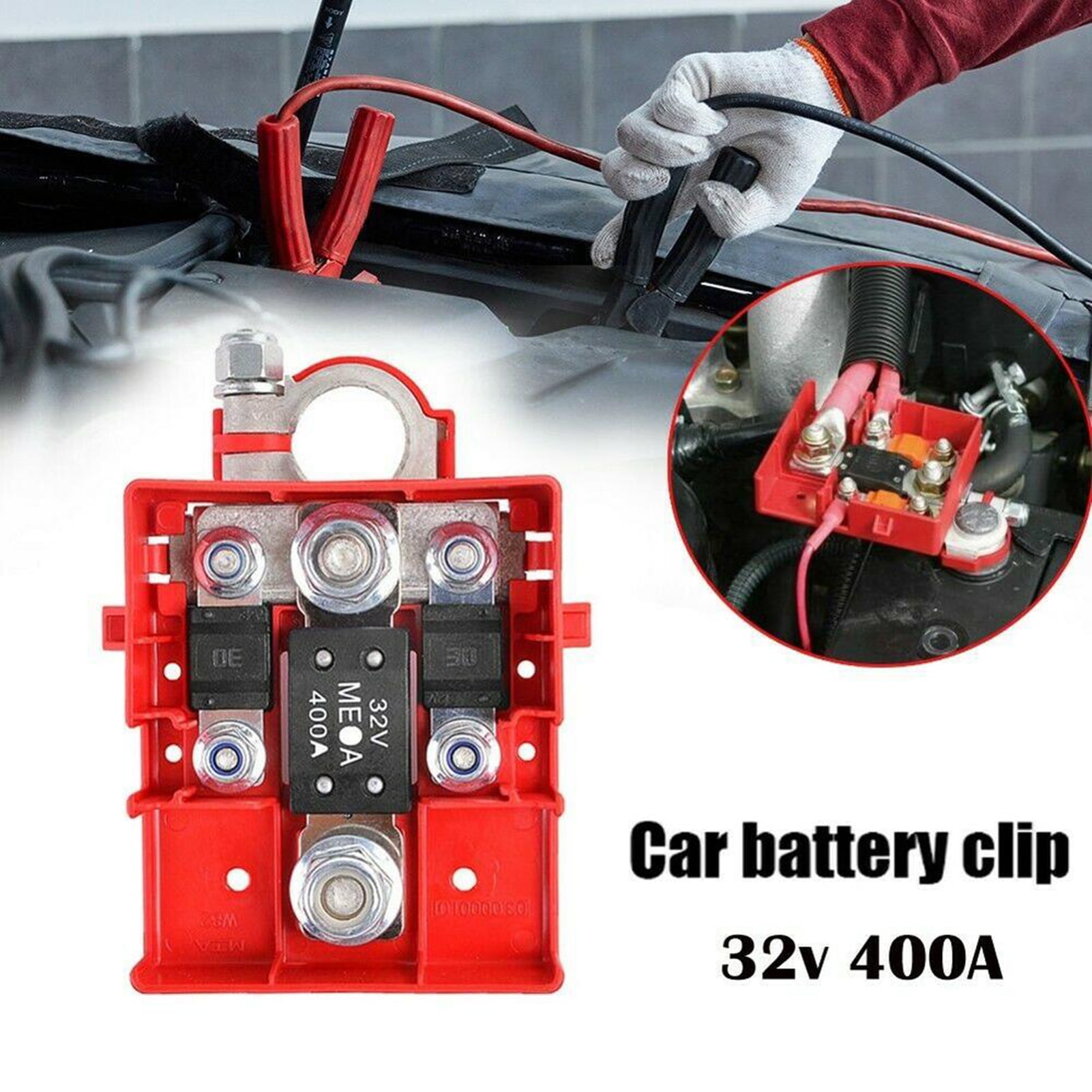Fairnull Battery Connector Professional 32V/400A Car Modification High ...