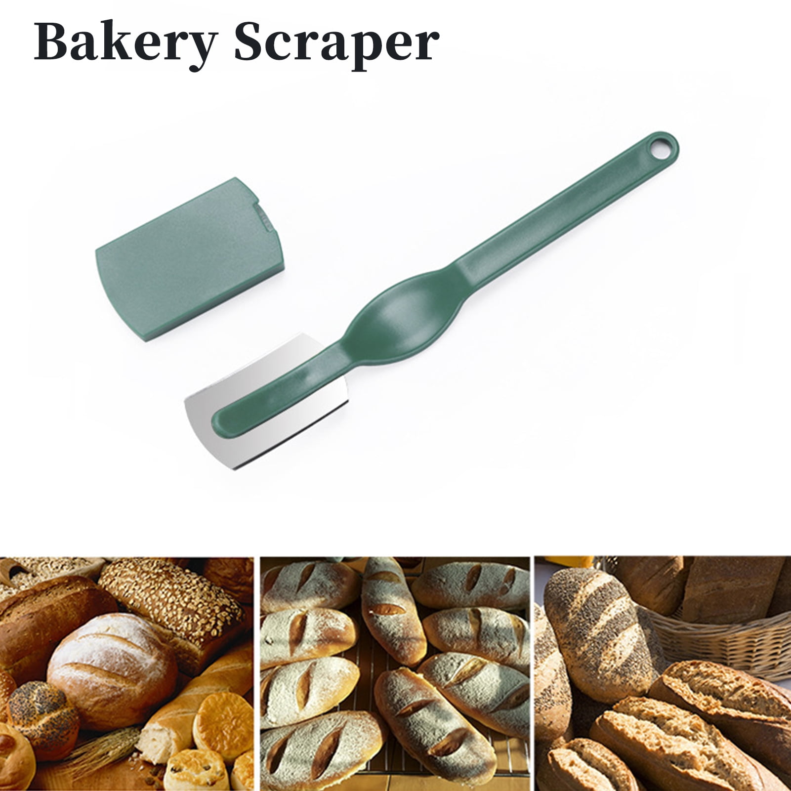 Fairnull Bread Arc Curved Knife Slicer with Ergonomic Handle Food Grade ...