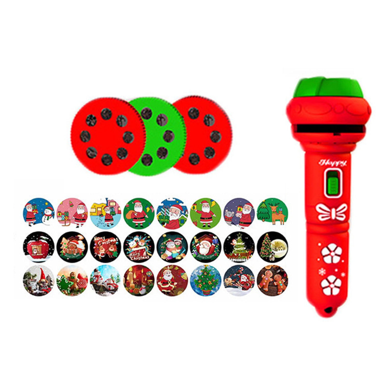 Fairnull Christmas Children Projector Toy with 24 Slide Shows ...