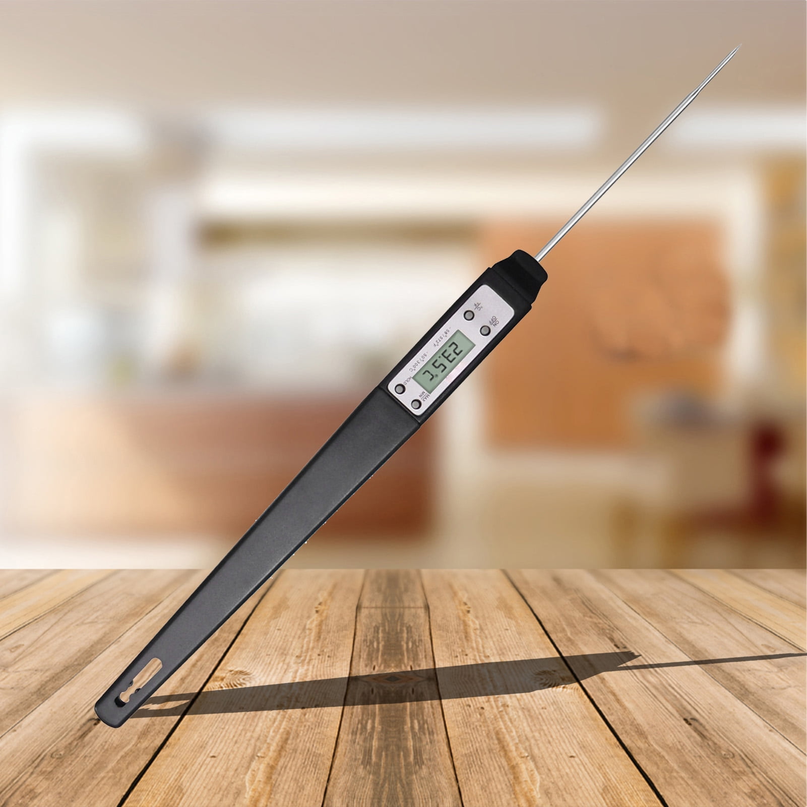 Fairnull Digital Display Electronic Food Probe Thermometer Water Milk ...