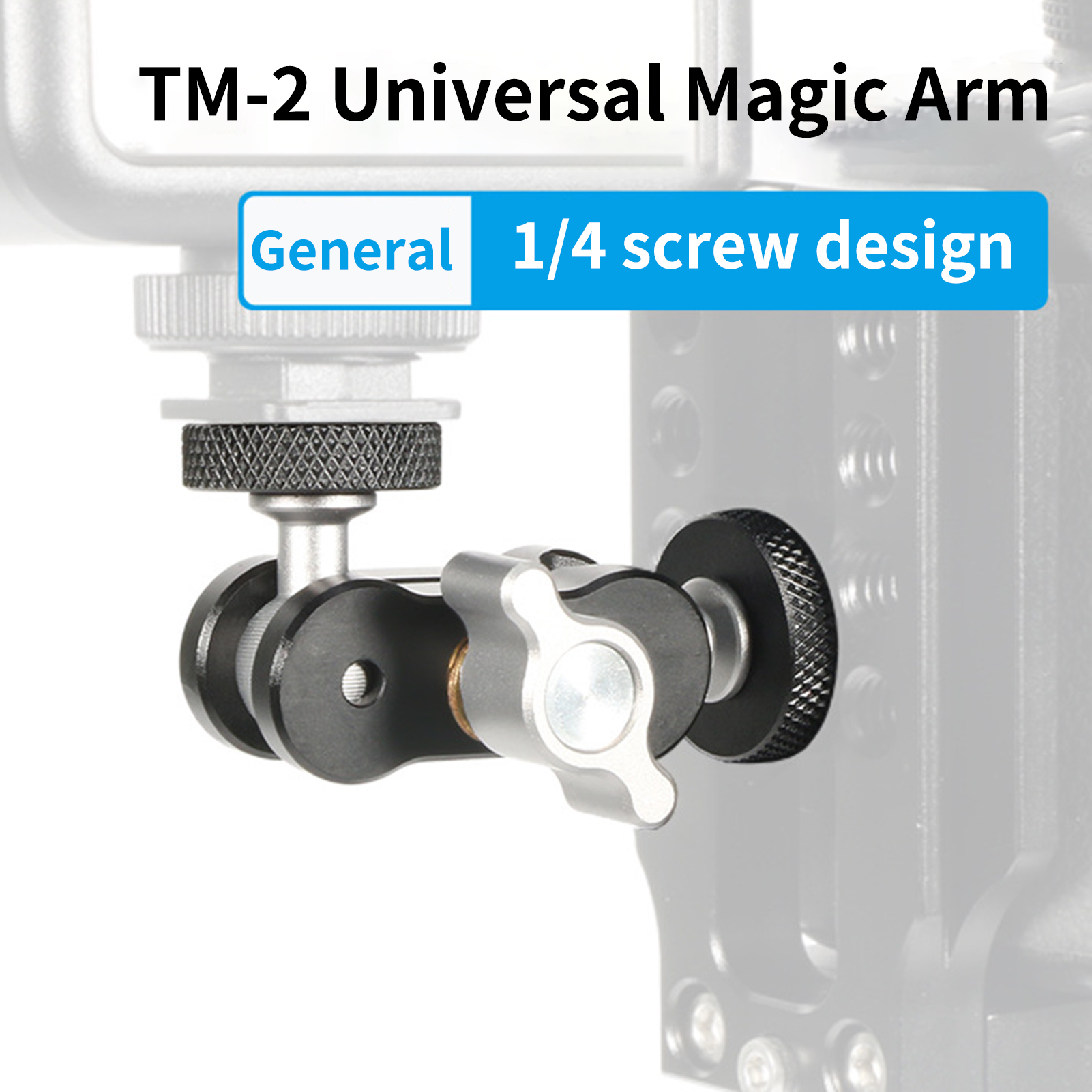 Fairnull External Bracket 360 Degree Adjustable Quick Release Universal ...