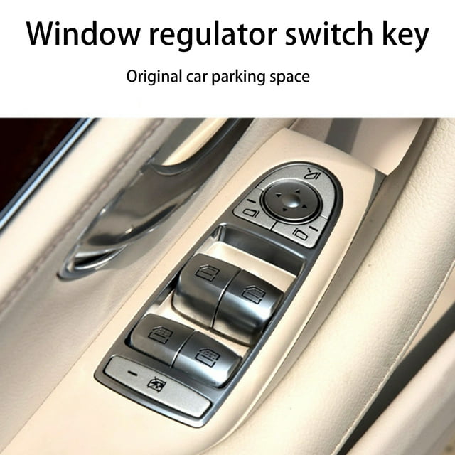 Fairnull Glass Lifter Switch Sensitive W222 Car Window Button Glass ...