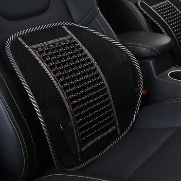 Advantus, AVT602802MR05, Massaging Lumbar Cushion, 1 Each, Black ...