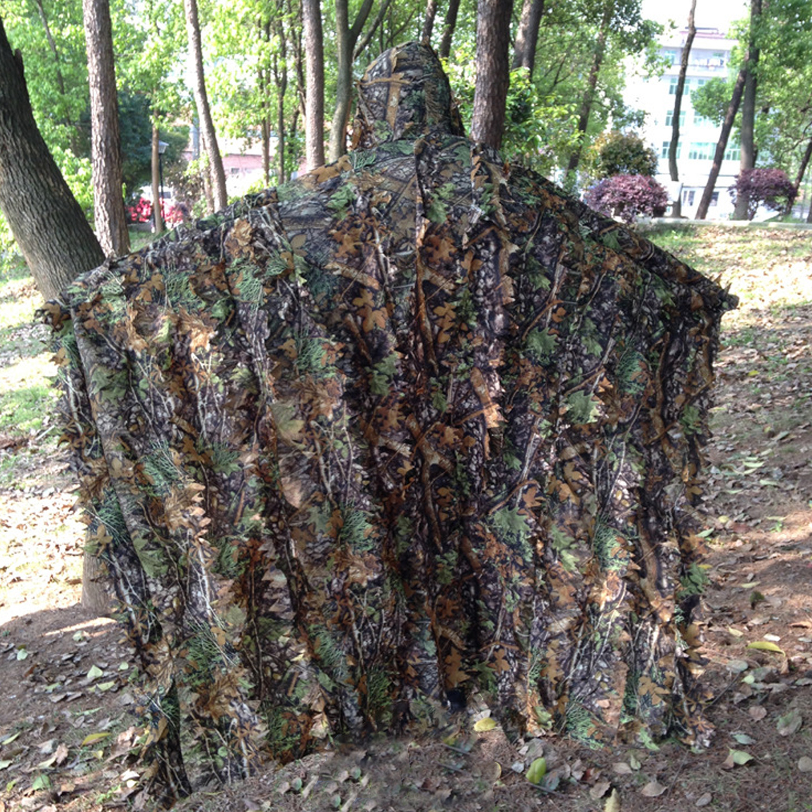 Fairnull Hunting Clothes 3D Maple Leaf Sniper Coat Bionic Camouflage ...