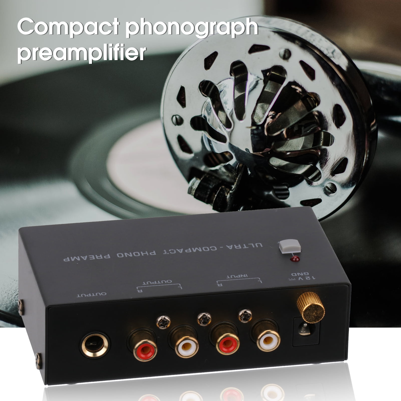 Fairnull KGZPP400 Phono Preamplifier Professional Low Noise RCA Input ...