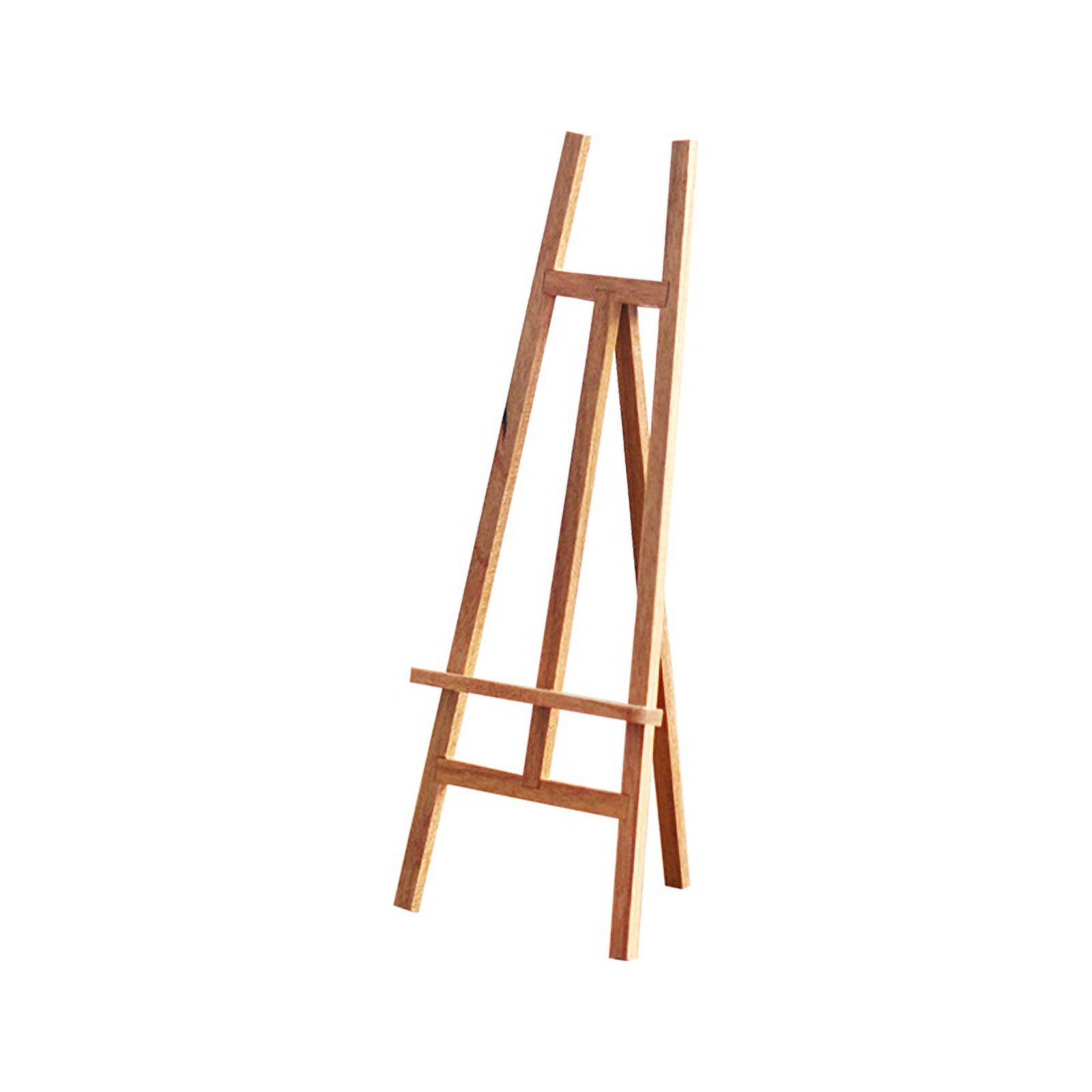 Fairnull Miniature Easel Stand Solid Wood Realistic DIY Crafts Kids ...