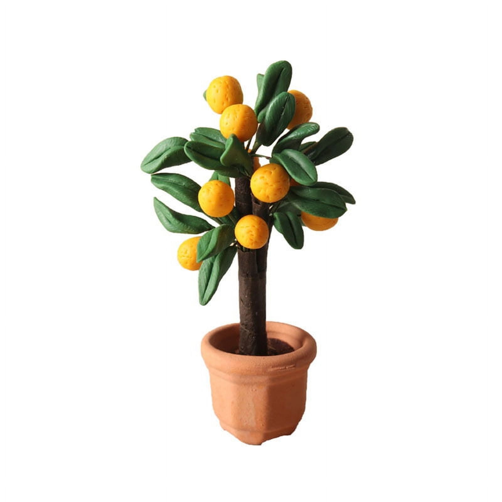 Fairnull Miniature Tangerine Tree Realistic Looking Ultralight Eco ...