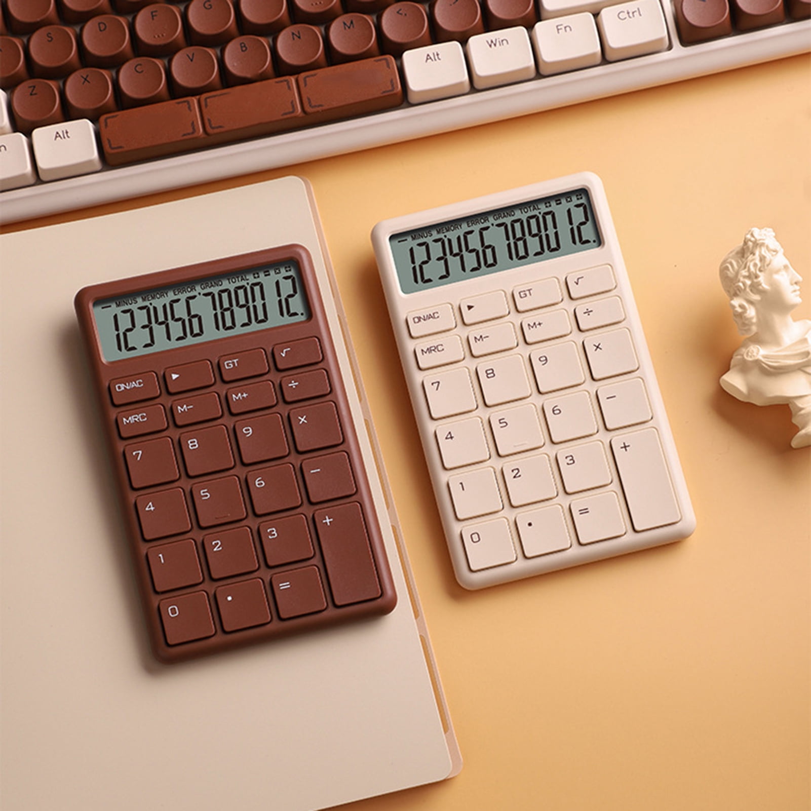 Fairnull Office Calculator LCD Display Sensitive Button Battery ...