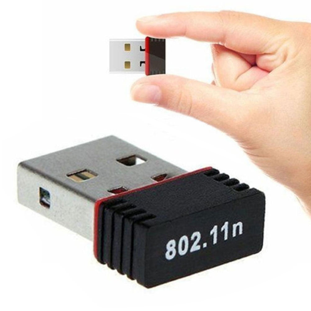 Fairnull Portable 150M USB WiFi Adapter Wireless PC Network Card ...