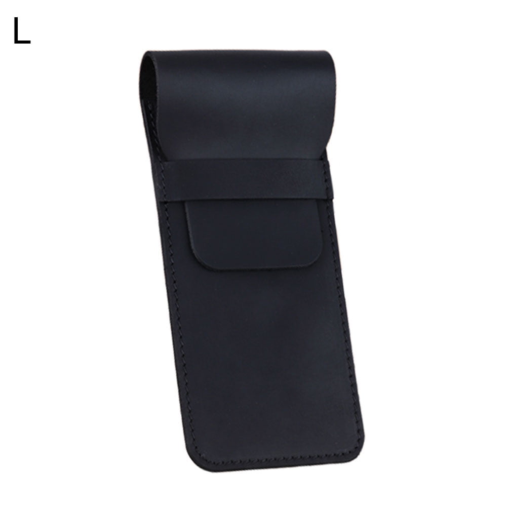 Fairnull Retro Faux Leather Handmade Pen Holder Pencil Pouch Protective ...