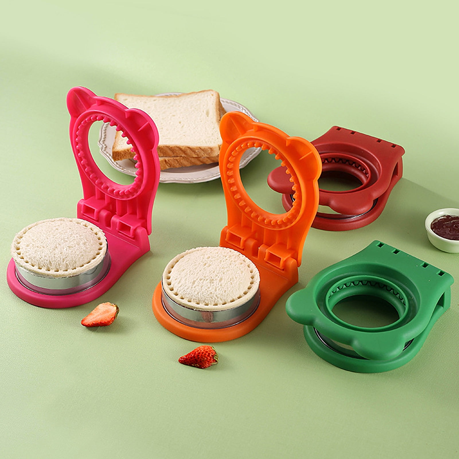 Fairnull Sandwich Bread Mold Food Grade Strict Edge Reusable Easy to ...