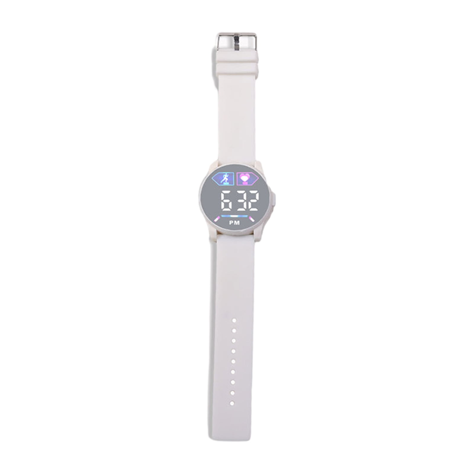 Fairnull Smart Watch LED Screen Display Electronic Wristwatch Silicone ...