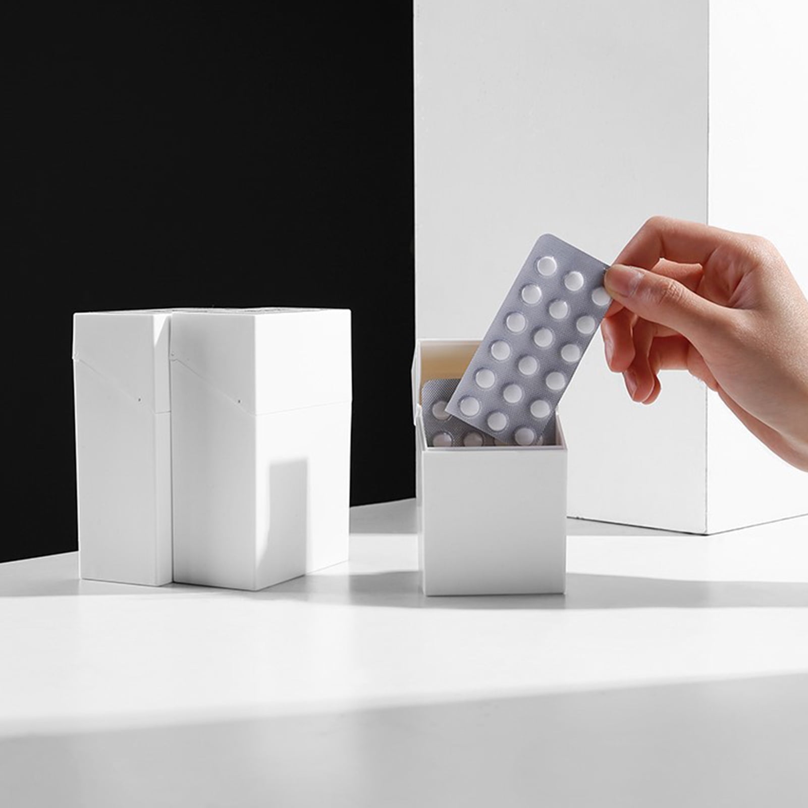 Fairnull Storage Case Multifunctional Lid HIPS Plastic Wide Application ...