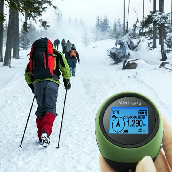Digital GPS Altimeter Rechargeable IPX4 Waterproof Handheld GPS Digital ...